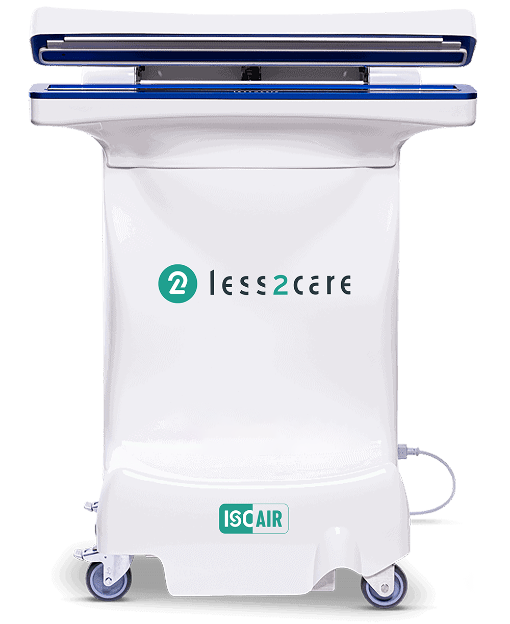 Iso-Air - Less2Care - Borg de hygiëne, voorkom besmetting en geuroverlast